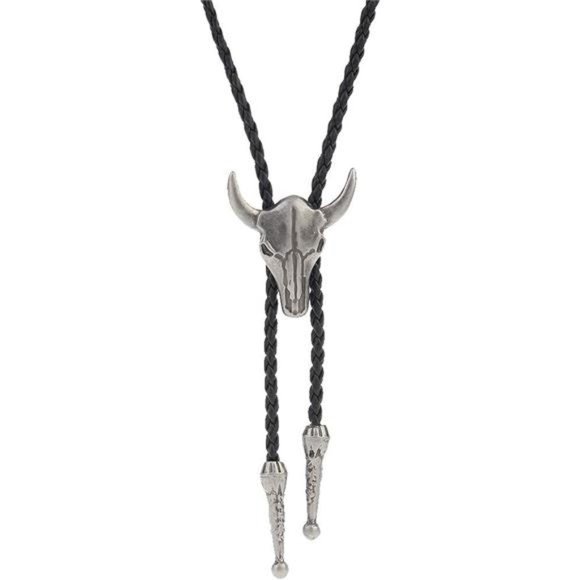 Accessories | Native American Bolo Tie Rodeo Cowboy Leather Necktie ...